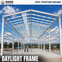 China Rainy Season Proof Steel Structure Warehouse Prefab Metal Workshop Building with Strong Drainage Roof for Africa Storage for sale