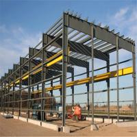 China with crane Smooth Finish Galvanized Steel Structure Metal Panel Wall Roof Engineer Helps To Instruct Installation Structural Solution for sale