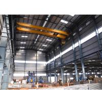 China with crane Smooth Finish Galvanized Steel Structure Metal Panel Wall Roof Engineer Helps To Instruct Installation Structural Solution for sale
