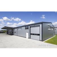 China Hybrid Steel-Portal Frame Warehouses with Integrated Mezzanine Floor Systems for sale
