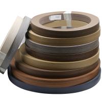 China 1mm Thickness Water Resistant Self-Adhesive PVC Edge Banding for Furniture and Cabinets for sale