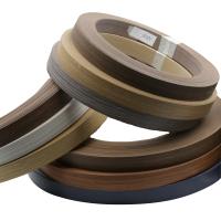 China 1mm Thickness Water Resistant Self-Adhesive PVC Edge Banding for Furniture and Cabinets for sale