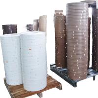 China 1mm Thick Wood Grain PVC Edge Banding Tape with Environmental Protection for Furniture Cabinets & Tables for sale