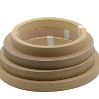 China 1mm Thick Wood Grain PVC Edge Banding Tape with Environmental Protection for Furniture Cabinets & Tables for sale