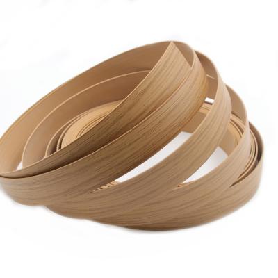 China Pre-glued Waterproof Eco Friendly PVC Edge Banding for Furniture and Cabinets for sale