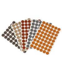 China Self-adhesive Waterproof PVC Screw Covers with Customizable Colors for Furniture Repair for sale
