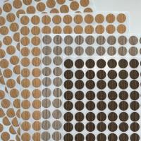 China Self-Adhesive Multi-Diameter PVC Screw Hole Cover Caps for Waterproof Furniture Surface Repair for sale