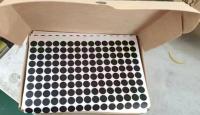 China PVC Screw Cap Furniture Sticker with 0.25mm Thickness and 12mm Diameter for Customizable Screw Hole Covers for sale