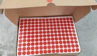 China PVC Screw Cap Furniture Sticker with 0.25mm Thickness and 12mm Diameter for Customizable Screw Hole Covers for sale