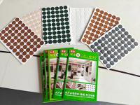 China PVC Screw Hole Covers and Caps with 0.25mm Thickness and 12mm Diameter, Customizable Sizes from 12mm to 70mm for sale