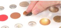 China Screw Hole Cover Furniture Desk Cabinet Table Self-Adhesive Anti-rust Stickers for sale