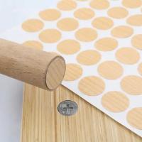 China Cover Hole Sticker Cabinet Plastic Self-adhesive Fastcap Decorative Pvc Covers Adhesive Screw Cap for sale
