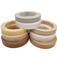 China Environmentally Friendly PVC Edge Banding Tape Water Resistant High Glossy Surface Multipurpose Furniture Accessories for sale