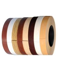 China Environmentally Friendly PVC Edge Banding Tape Water Resistant High Glossy Surface Multipurpose Furniture Accessories for sale