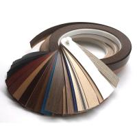 China Decorative Wood Grain and Colored Laminate Self Adhesive Paper Edge Banding Tape for sale