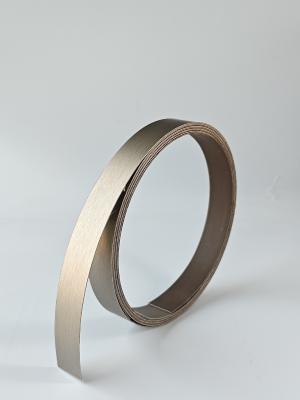 China Customized PVC Edge Banding Wood Grain Color Strong 0.35-3mm Thickness Eco-Friendly Water Resistant High Glossy Finish Cabinets for sale