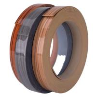 China Furniture Decorations Accessories Pvc Edge Banding Solid and Wood Grain Pvc Edge Banding Tapes Plastic Table Edging Trim for sale