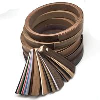 China Flexible PVC Furniture Edge Band Various Texture Optional Anti Collision Waterproof Panel Sealing Edging Tape for sale