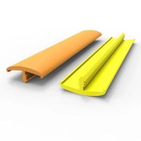 China Furniture Accessories Wooden Color Pvc Profile U Shape Edge Banding Edge Trim U Molding Edge Banding for sale