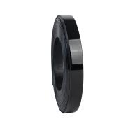 China Custom High Gloss Black PVC Edge Banding Tape Waterproof and Durable for Furniture & Cabinet Edging with 0.4mm~3mm Thickness for sale