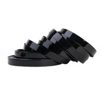 China Custom High Gloss Black PVC Edge Banding Tape Waterproof and Durable for Furniture & Cabinet Edging with 0.4mm~3mm Thickness for sale