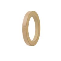 China Natural Oak Wood Grain PVC Edge Banding Tape for Furniture Cabinet Flexible Edge Trim for sale