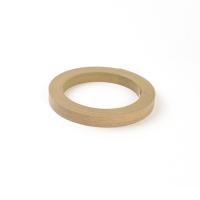 China Natural Oak Wood Grain PVC Edge Banding Tape for Furniture Cabinet Flexible Edge Trim for sale
