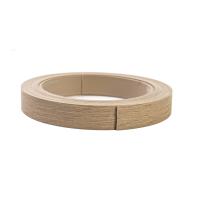China Waterproof Eco Friendly Wood Grain PVC Edge Banding Tape with Custom Thickness 0.4mm~3mm for sale