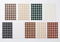 China Self-Adhesive Waterproof Eco-Friendly PVC Screw Cap for Screw Hole Cover for sale