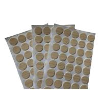 China Customized Self-Adhesive Waterproof Eco Friendly PVC Screw Hole Cover Caps with Strong Backing and Seamless Wood Grain Matching for sale