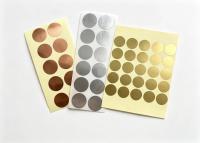 China Self-Adhesive PVC Screw Hole Cover Stickers - Waterproof & Dustproof Cabinet Hole Caps for Furniture for sale