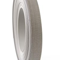 China Fine Linen Texture PVC Edge Banding Tape with Custom Width 12mm~620mm, Waterproof Eco Friendly PVC Edge Tape for Modern Furniture for sale