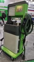 China Screen Control Pneumatic Dust Extractor Big Dust Bag Green Color for sale