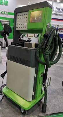 China Screen Control Pneumatic Dust Extractor Big Dust Bag Green Color for sale