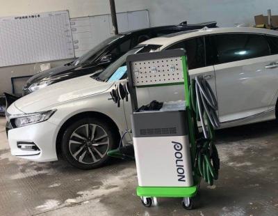China Touch Screen Car Paint Sanding Machine / Mobile Pneumatic Sander for sale