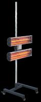 China Portable Car Painting 2000W Infrared Heat Lamp for sale