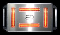 China Short Wave Car Paint 3000W Infrared Heat Lamp for sale