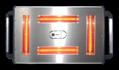 China Short Wave Car Paint 3000W Infrared Heat Lamp for sale