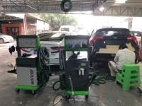 China Motor Driving Painting Car Repair Machine  50L Dust Bag Suction Hose for sale