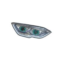 China BT-Q-003 Bus Front Automotive LED Headlight 303x640x308mm EC Certified for European Standards for sale