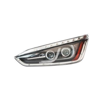 China BT-Q-009 Bus Front LED Headlight 638x282x310mm Commercial Vehicle Lighting with Advanced LED Technology for sale