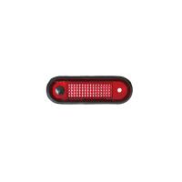 China DC12V-24V 250x100mm Red LED Trailer Clearance Marker Lights - BT-S-010 Clearance Light for Commercial Vehicles for sale