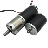China 38mm Sintered NdFeB Permanent Magnet Brushed DC Motor 12VDC 24VDC with IP50 Protection and CE/ROHS Certification for sale