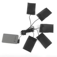 China 7.4V 5V Battery Heated Pad For Clothing With Smart Temperature Control Switch for sale