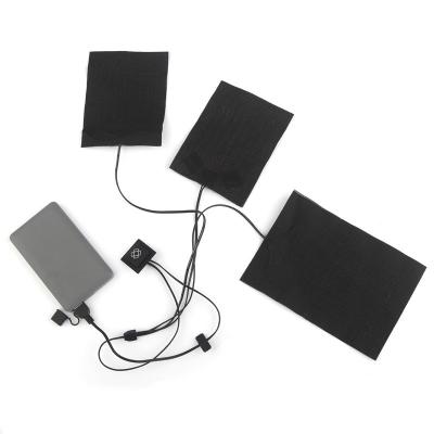 China Textiles Industry Warming Battery Heated Pad Adhesive for sale