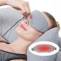 China Magnetic USB Heated Eye Mask For Relieving Eye Stress for sale