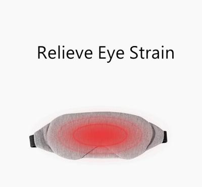 China 3 Levels USB Heated Eye Mask For Tired Eyes Sleeping For Relaxation And Comfort for sale