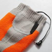 China Women Men Rechargeable Electric Heated Socks Winter Cold Feet Cycling Skiing Hunting Motorcycle for sale