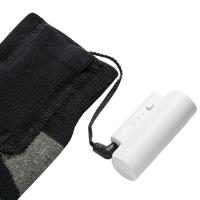 China Battery Operated Electric Heated Socks 3.7V 5V 2200mAh 4000mAh 3400mAh for sale