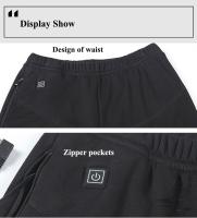 China Winter Direct Current Heated Thermal Pants USB Charging Cotton High Waist for sale